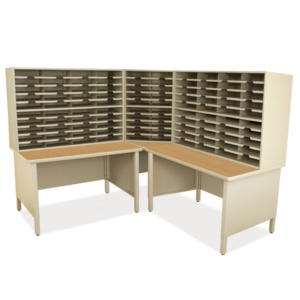 Marvel Office Furniture 100 Compartment Mailroom Organizer - Wayfair Canada