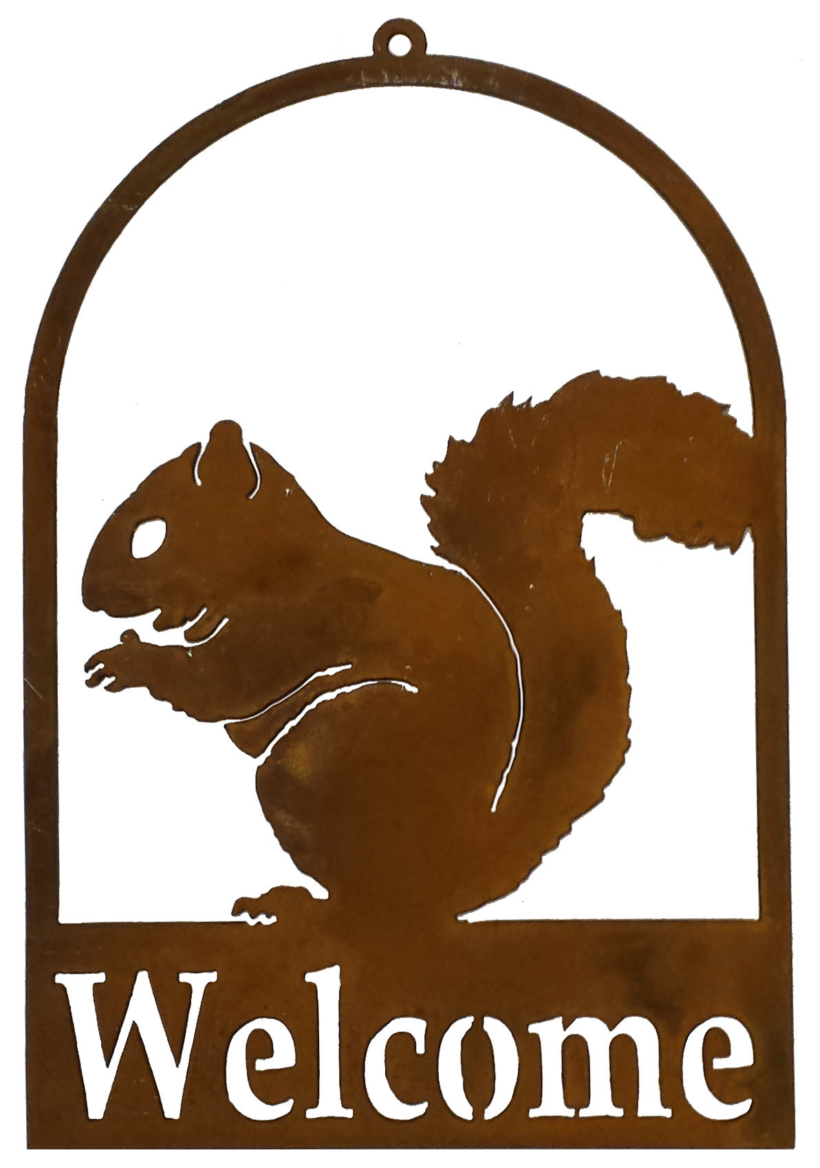 CaliforniaHome&Garden Squirrel and Welcome Sign Wall Décor | Wayfair