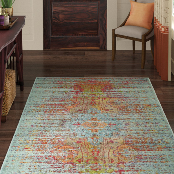 Peach Color Area Rug | Wayfair