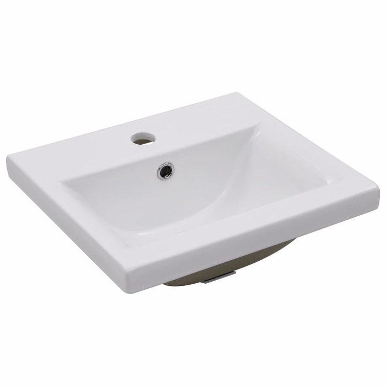Belfry Bathroom Alcanza Ceramic Inset Basin | Wayfair.co.uk