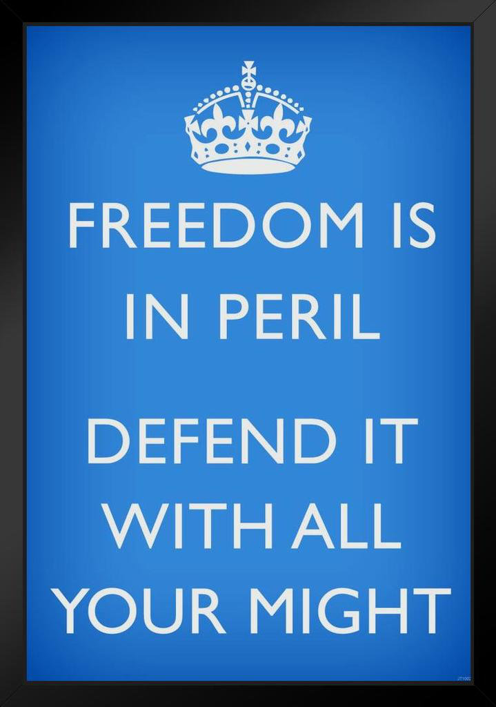 Trinx Freedom Is In Peril Defend It With All Your Might British WWII ...