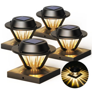 Wayfair | Fence Post Lights