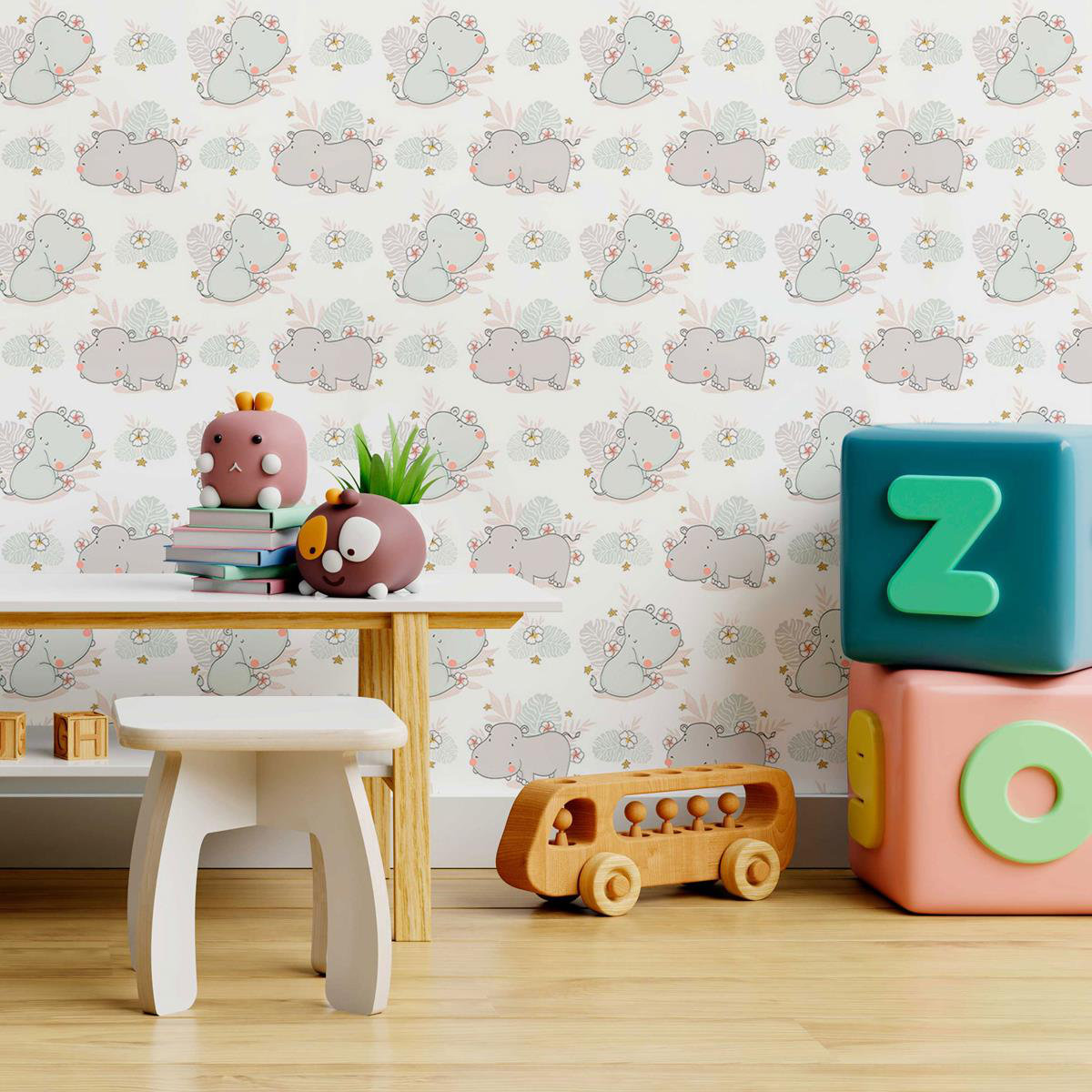 Zoomie Kids Huyett Peel & Stick Wallpaper | Wayfair