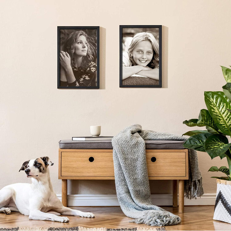 Latitude Run® 12X18 Picture Frame, Poster Frames Made Of Solid Wood And ...