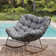 Corrigan Studio® Steel Rocking Chair With Cushion | Wayfair