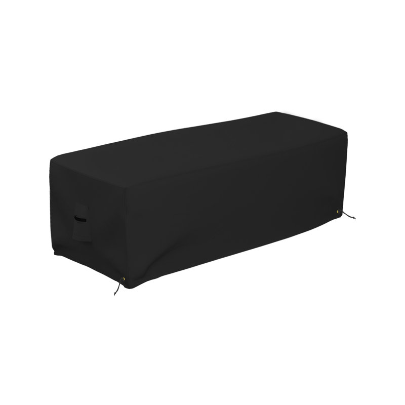 Arlmont & Co. Latitude Run® Rectangular Fire Pit Cover, Made Of 18 Oz ...