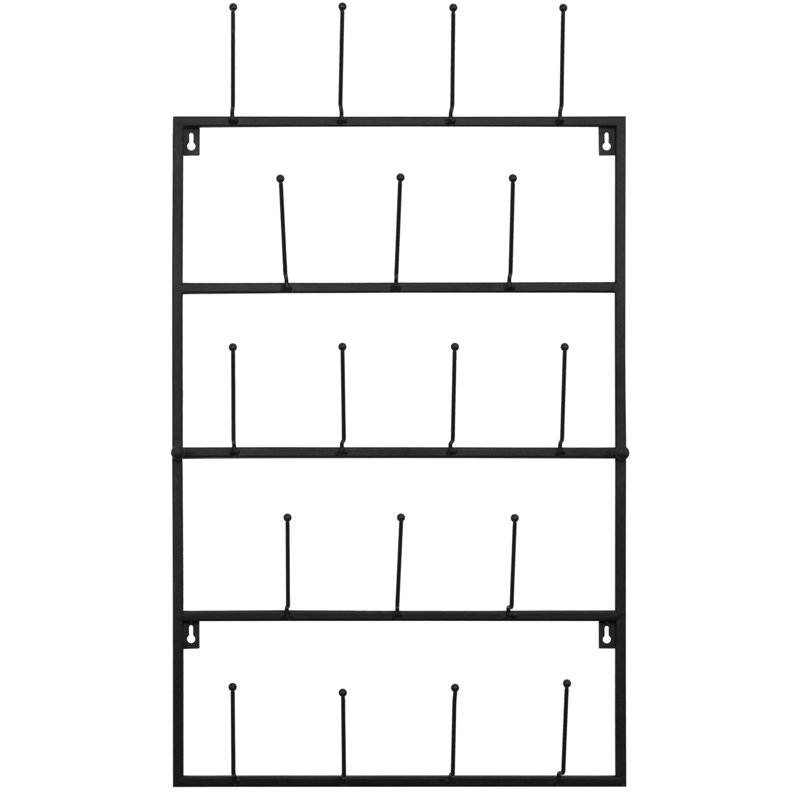 Rebrilliant 18 Hooks Wall Mounted Mug Tree | Wayfair