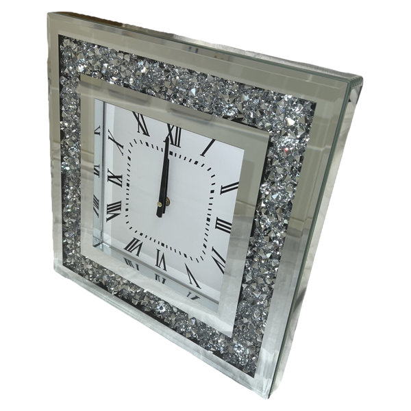 Fairmont Park Breshears Glass Wall Clock | Wayfair.co.uk