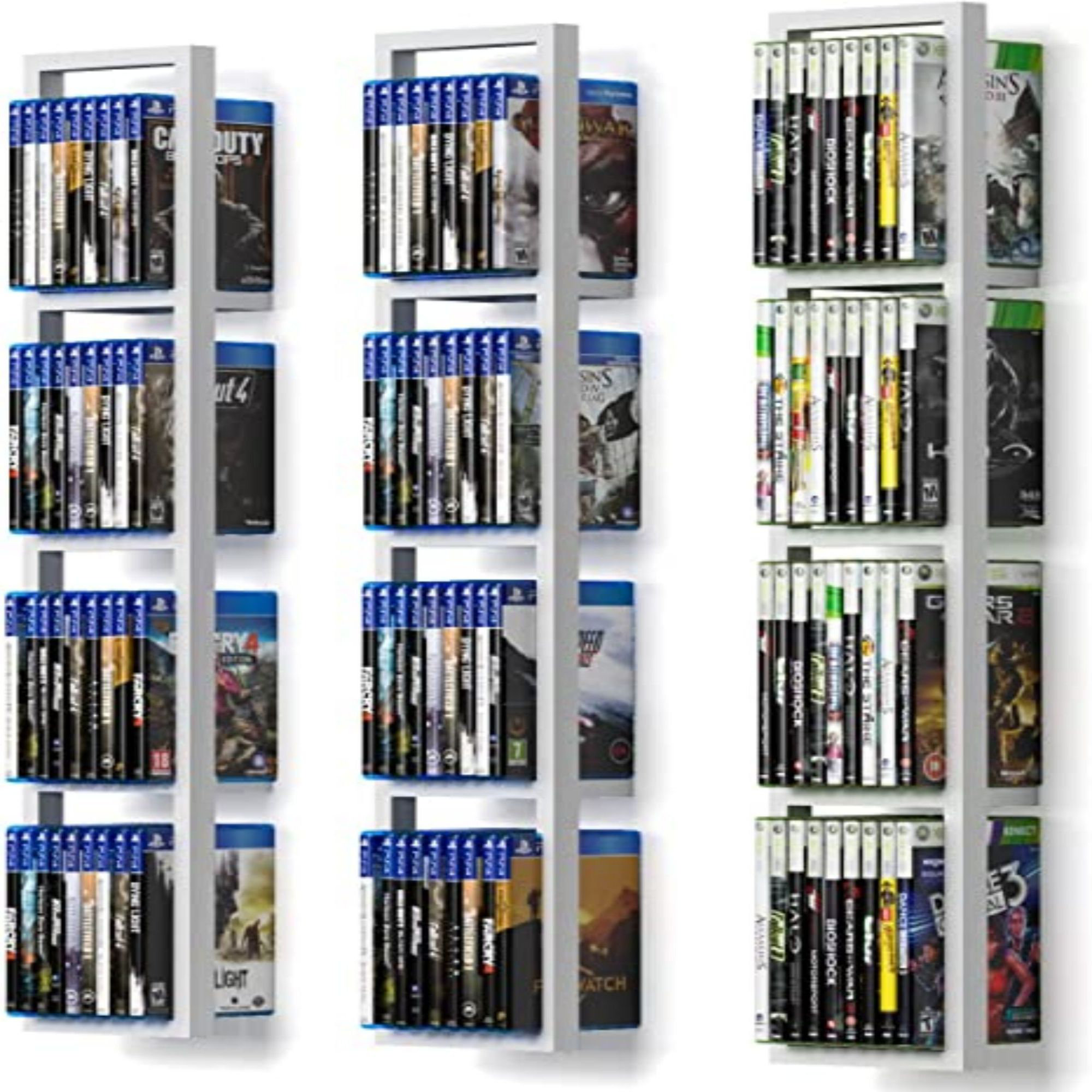 Ebern Designs CD DVD Storage Wall Mounted Media Shelves | Wayfair