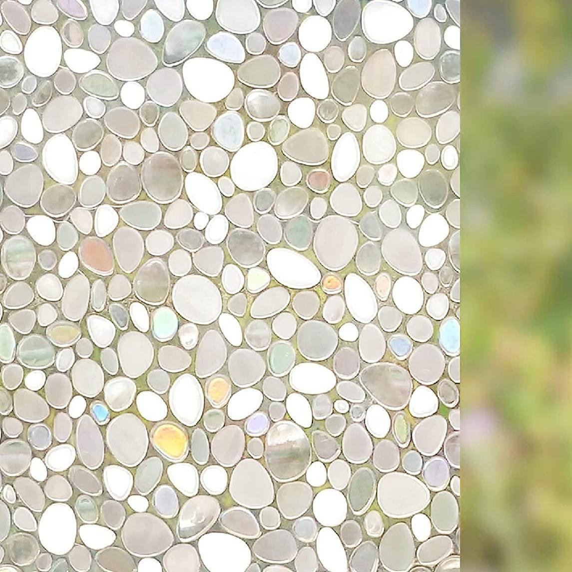 Orren Ellis Stained Pebble Window Decal | Wayfair