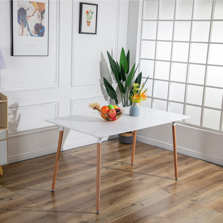 H.J Wedoo 140Cm Dining Table | Wayfair.co.uk