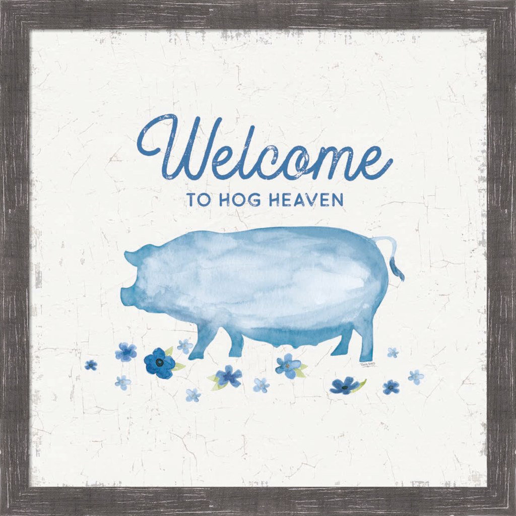 Trinx Country Cottage Field VI Wash by - Picture Frame | Wayfair