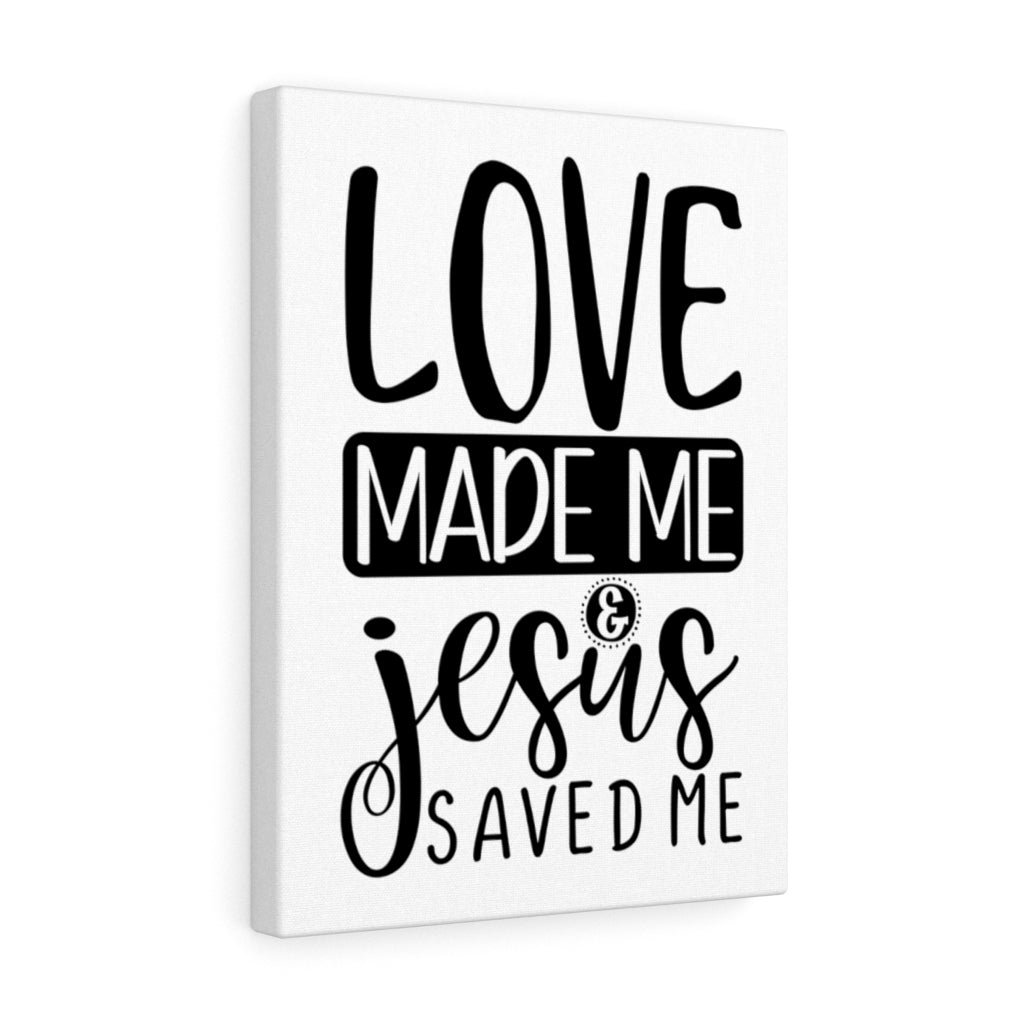 Trinx Jesus Saved Me Christian Wall Art Print Ready to Hang | Wayfair