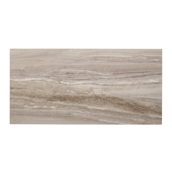 Daltile Famed 12" x 24" Porcelain Marble Look Wall & Floor Tile | Wayfair
