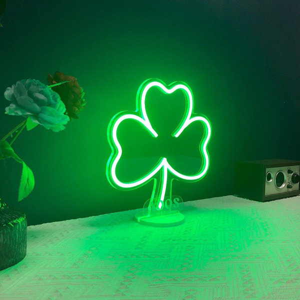 Trinx Fedlin 12" Holiday Neon Sign Novelty Light | Wayfair