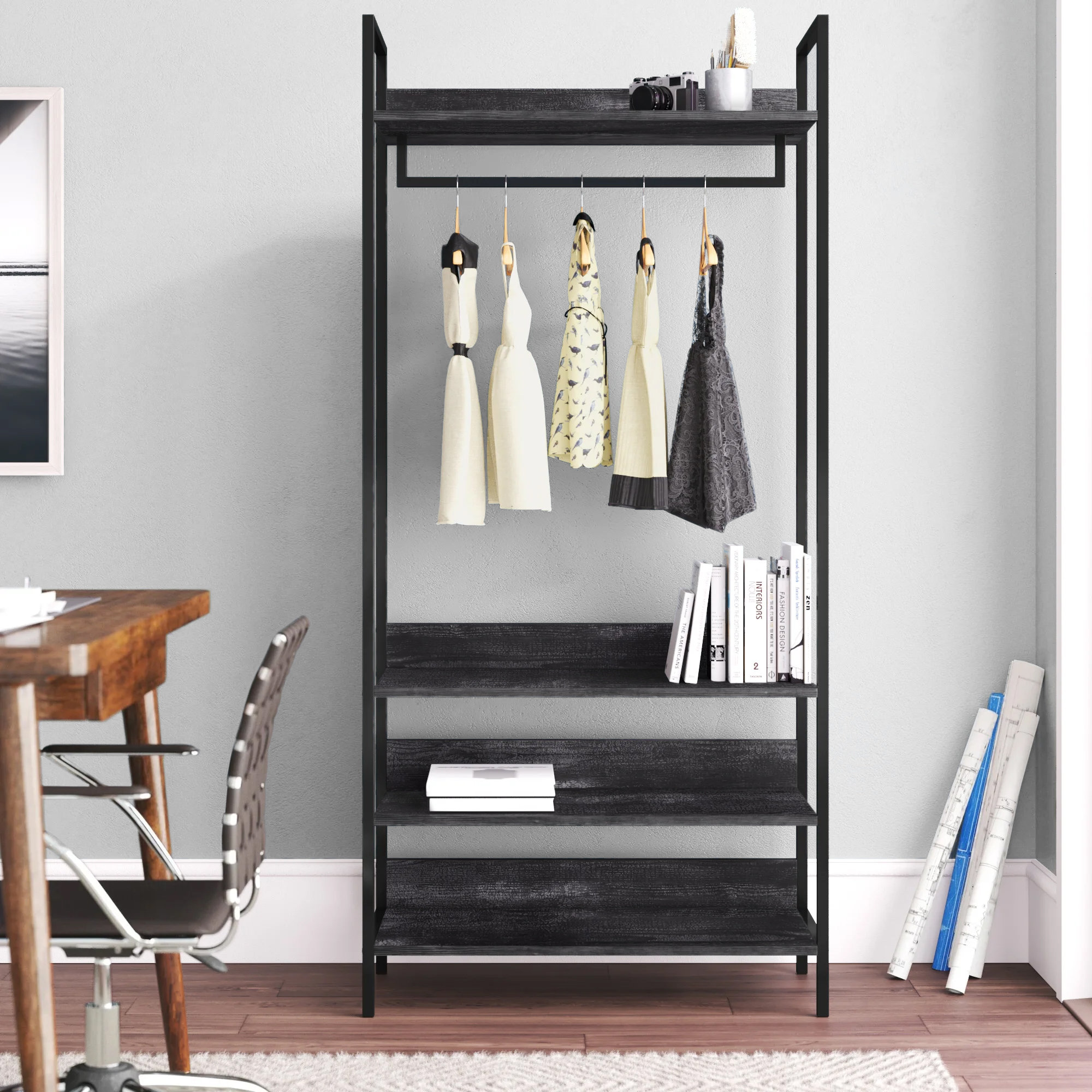Mercury Row Zaira Manufactured Wood Wardrobe & Reviews | Wayfair.co.uk