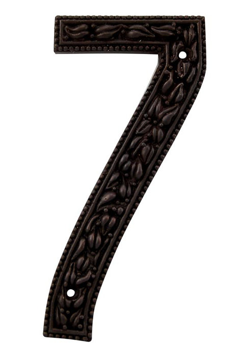 Vicenza Designs San Michele 4.75'' H Reflective Metal House Number ...