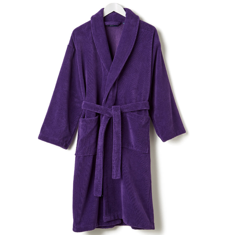 Christy Soft Cosy Velour Robe - Crushed Grape | Wayfair.co.uk
