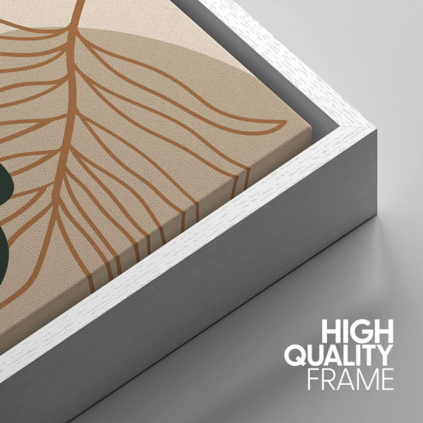 IDEA4WALL 3 Piece Floater Frame Graphic Art Set on Canvas | Wayfair