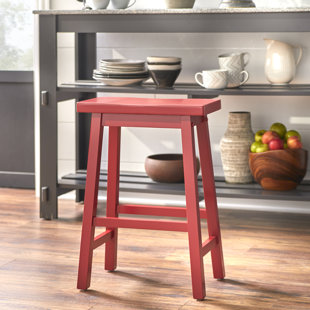 Wayfair | Red Counter Height Bar Stools You'll Love in 2022