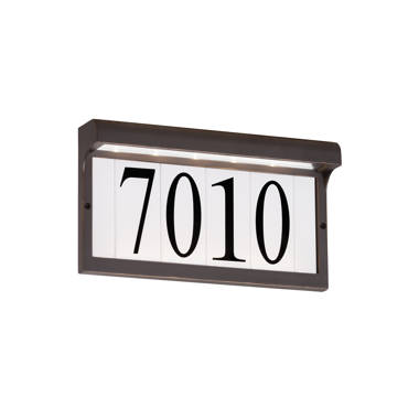 Symple Stuff Brookwood Tile Address Plaque Frame & Reviews | Wayfair