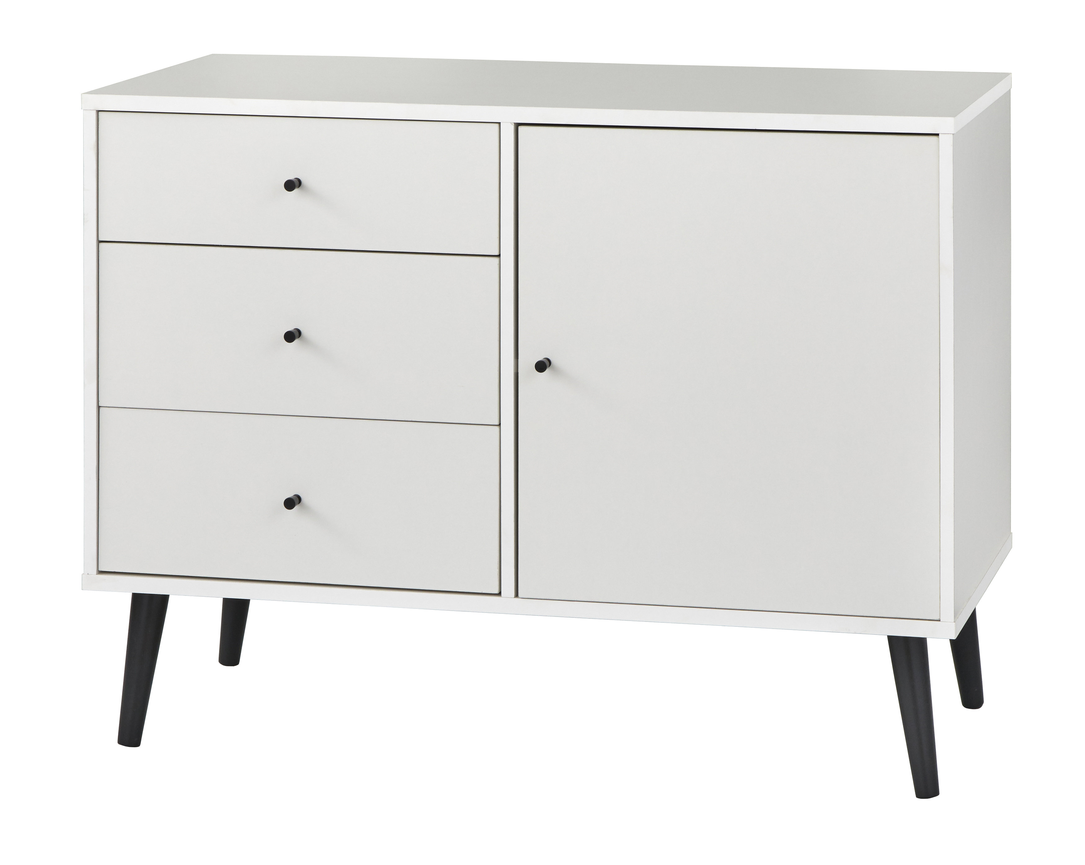 Corrigan Studio® 40.1'' Wide 3 Drawer Server & Reviews | Wayfair