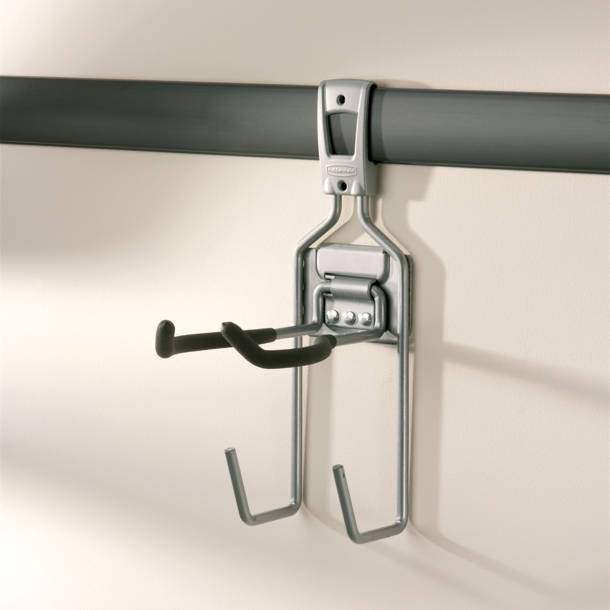 Rubbermaid Multi-Purpose FastTrack® Hook FG5E11FTSNCKL & Reviews | Wayfair
