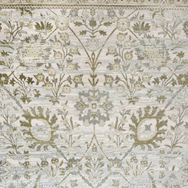 Latitude Vive Olsen Power Loom Green Rug | Wayfair.co.uk