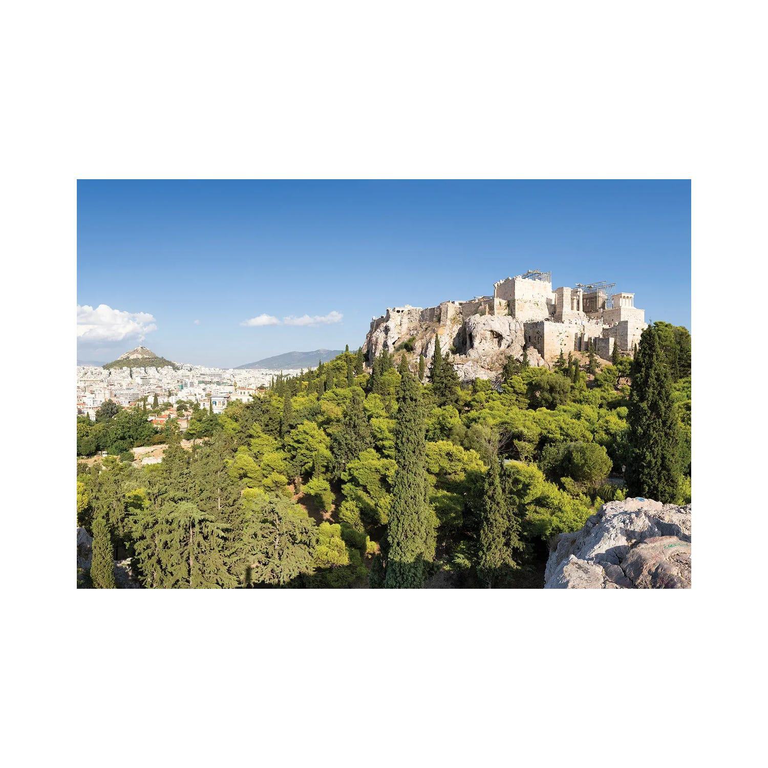 Latitude Run Acropolis Of Athens And Lykabettus Hill, Greece | Wayfair ...