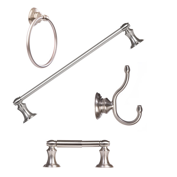 ARISTA Highlander 4 - Piece Bathroom Hardware Set & Reviews | Wayfair