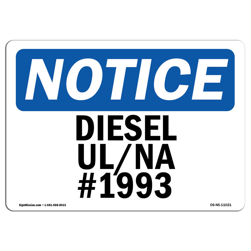 SignMission Diesel Un Na # 1993 Sign | Wayfair