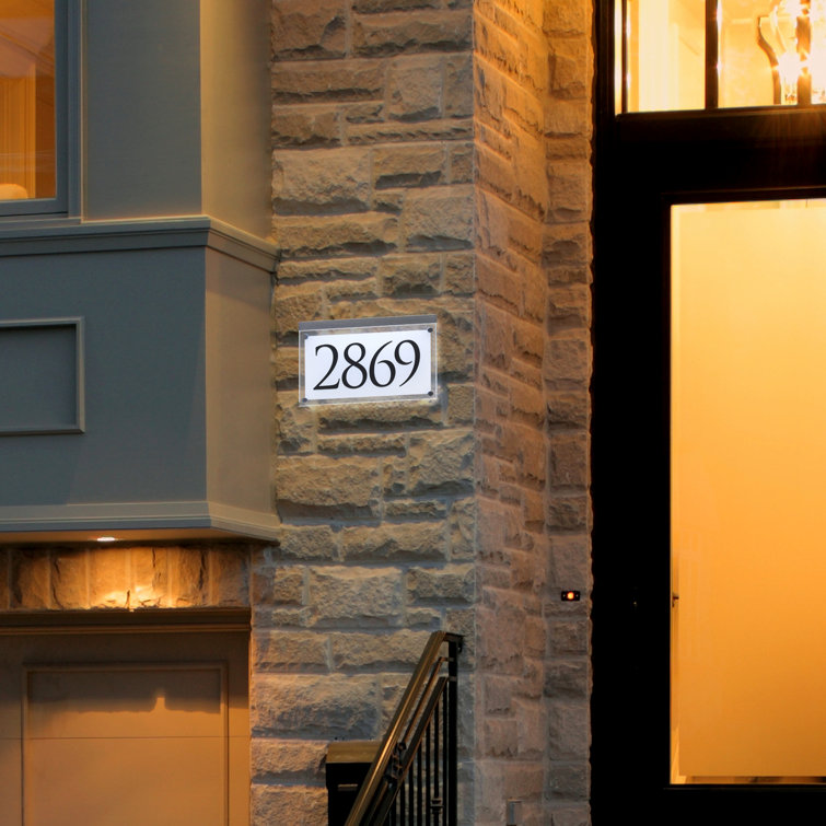 Whitehall Products 1-Line Address Plaque | Wayfair