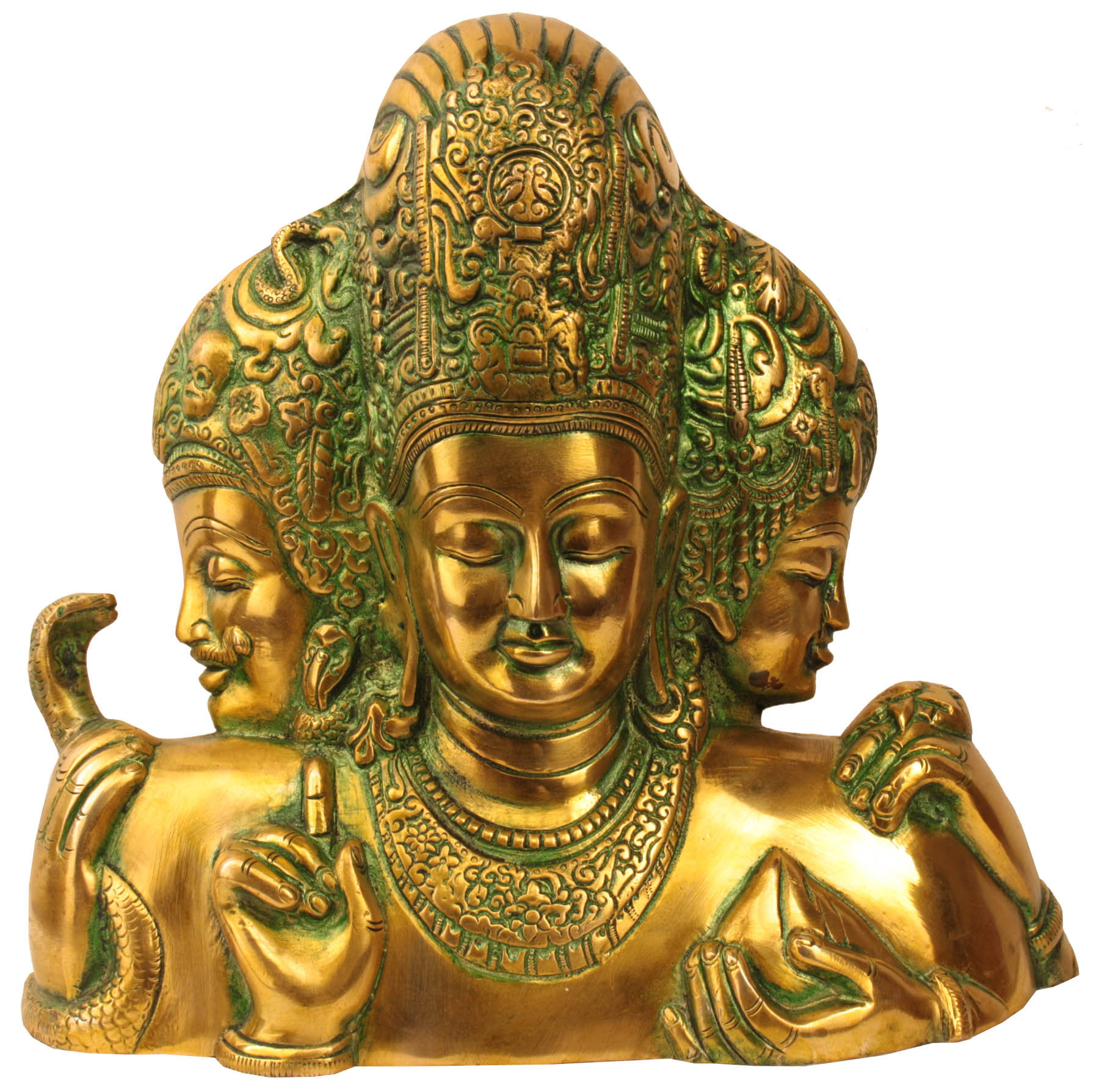 Bungalow Rose Trimurti From Elephanta (Brahma, Vishnu And Mahesha ...