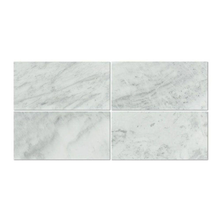 Tile & Mosaic Depot 12" x 24" Marble Marble Look Wall & Floor Tile ...
