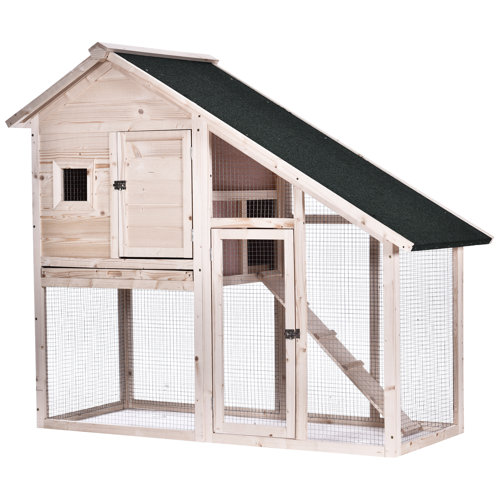 Tucker Murphy Pet™ Jessamine Weather Resistant Rabbit Hutch with Ramp ...
