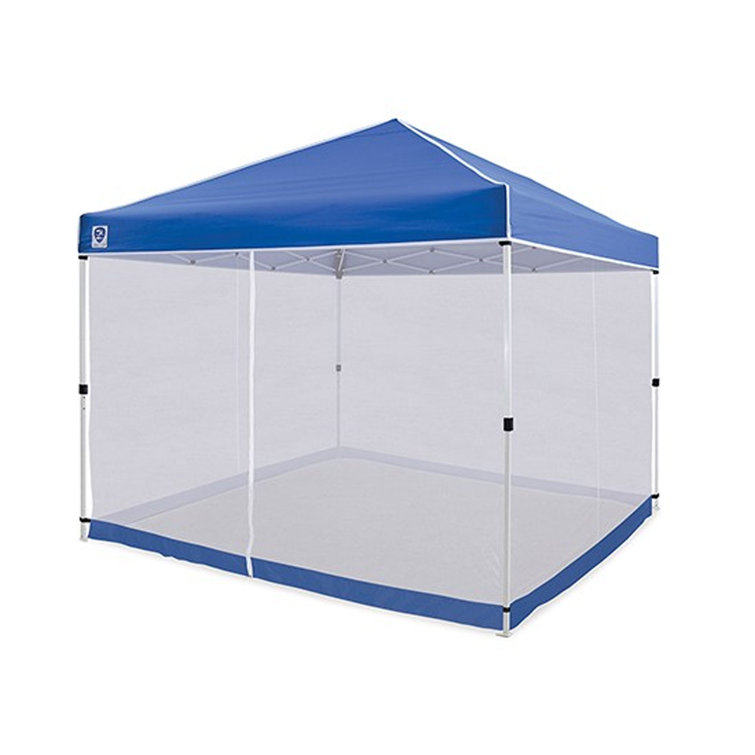 Z-Shade Everest 10 Ft Straight Leg Screen Room Shelter, White ...