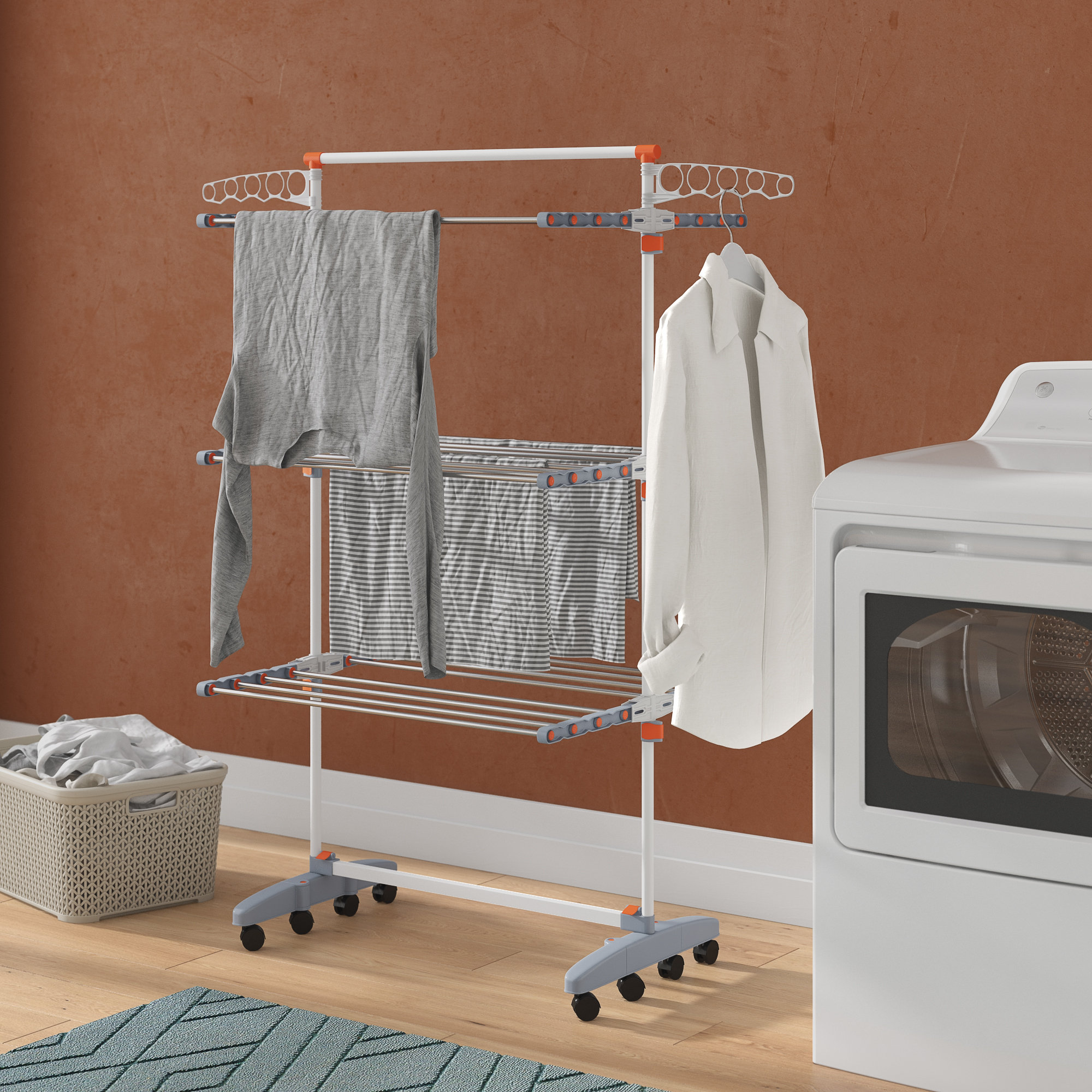 Rebrilliant Folding Drying Rack & Reviews | Wayfair