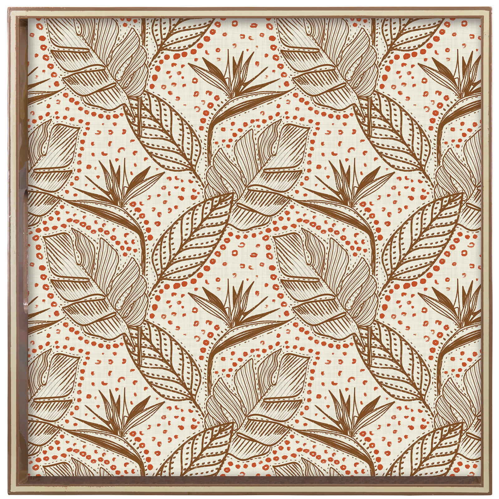 Bayou Breeze Raggs Solid Wood Tray | Wayfair