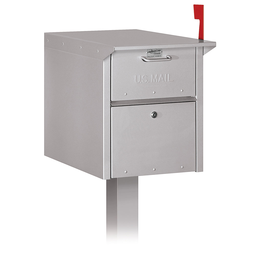 Salsbury Industries Locking Post Mounted Mailbox & Reviews | Wayfair