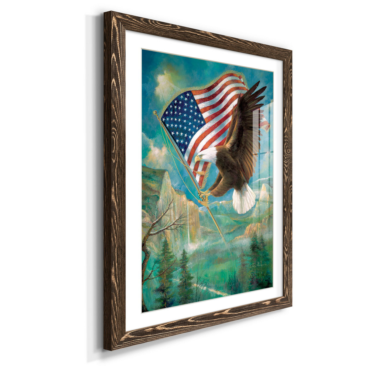 Millwood Pines Pledge Of Allegiance - Picture Frame Print | Wayfair