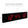 Ivation Digital LED Calendar Wall Clock | Wayfair