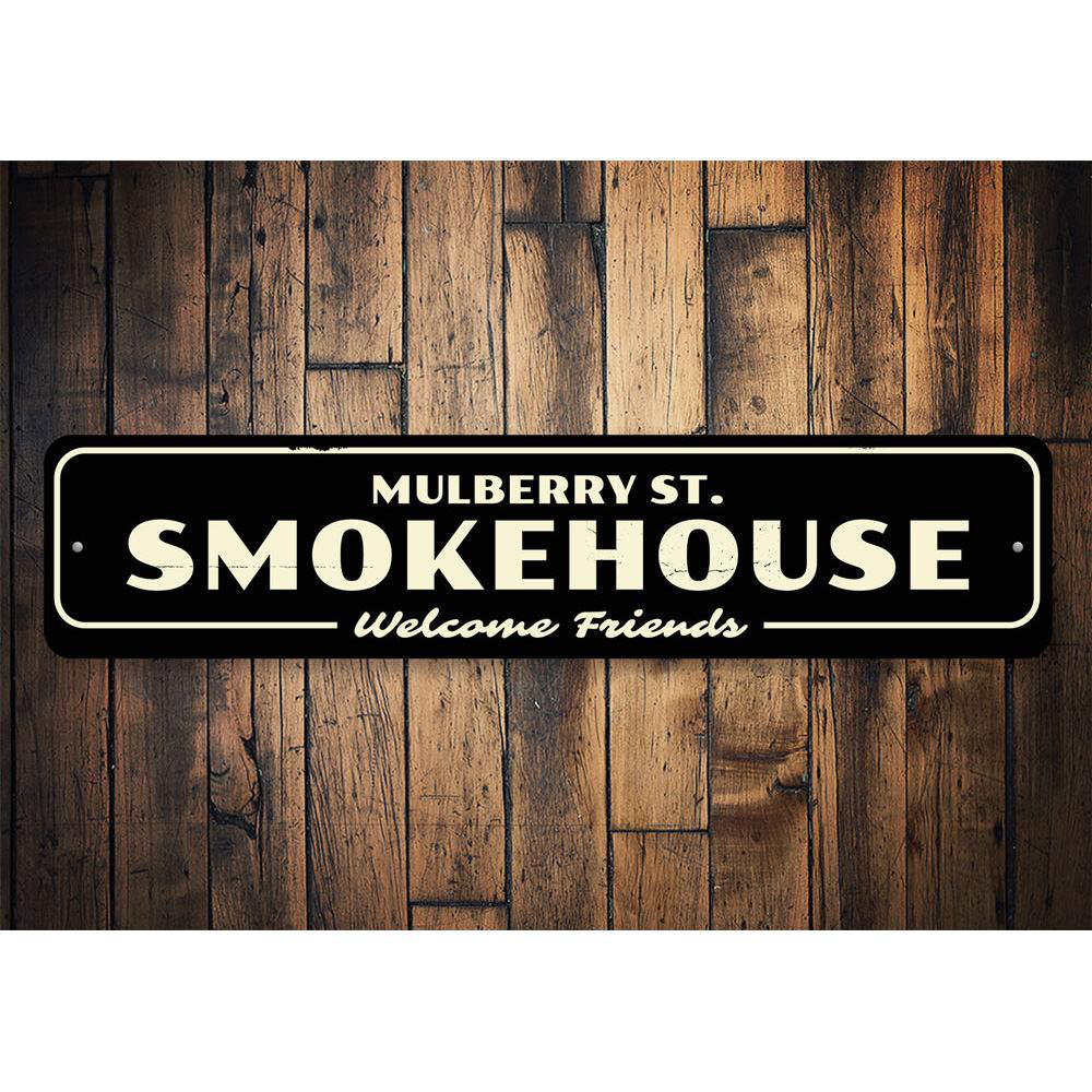 Lizton Sign Shop, Inc Smokehouse Custom Aluminum Sign | Wayfair