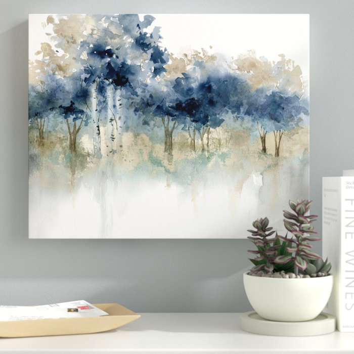 Ebern Designs Waters Edge III - Wrapped Canvas Print & Reviews | Wayfair