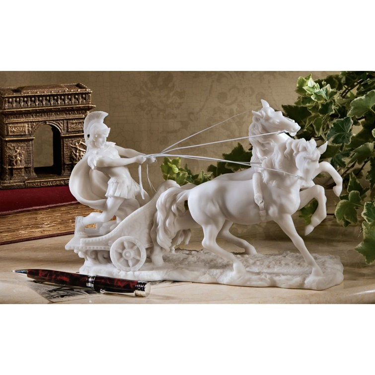 Design Toscano Charge of the Roman Charioteer Sculpture & Reviews ...