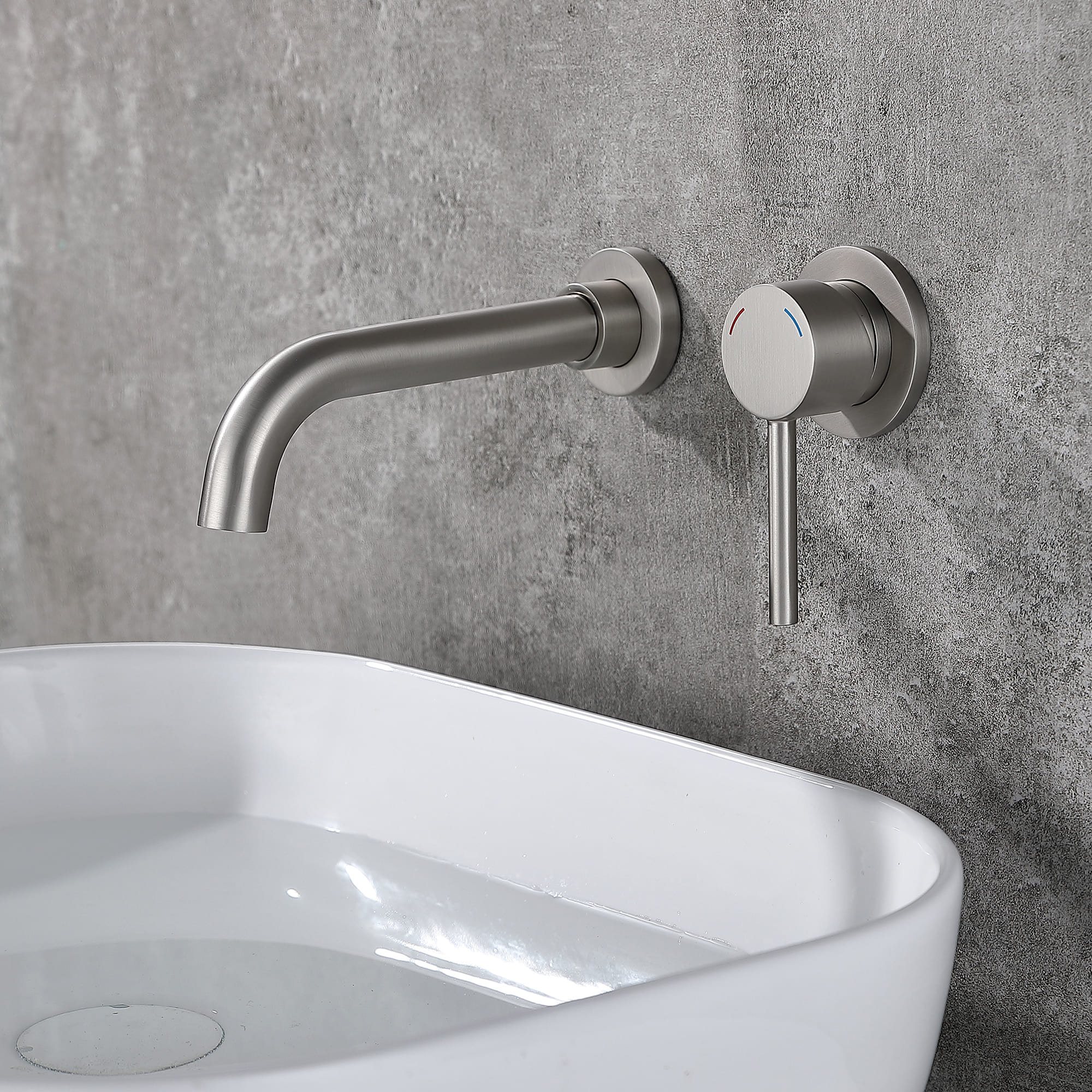 KIKO HOME Wall Mounted Bathroom Faucet | Wayfair