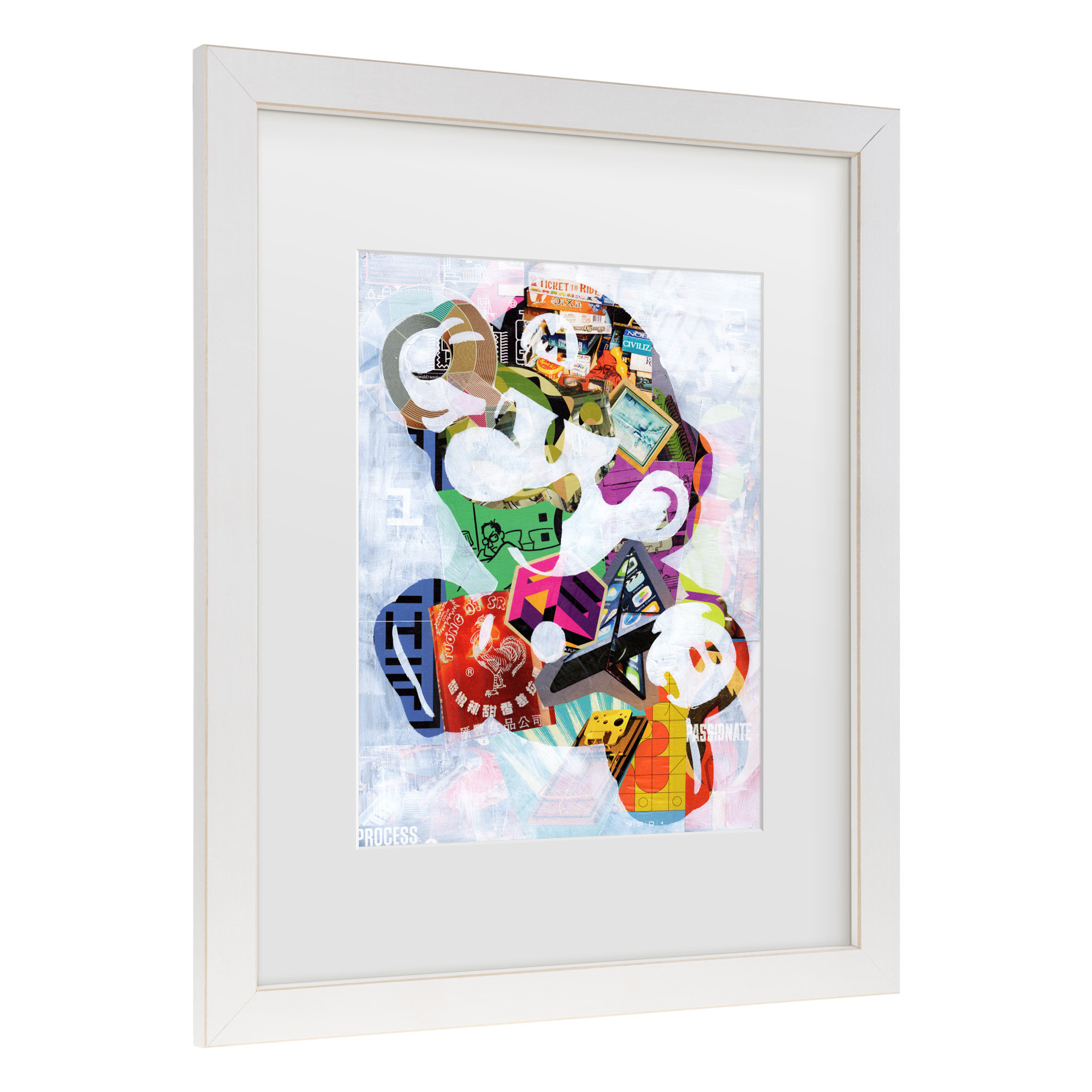 Trinx Mario by - Picture Frame Graphic Art on Canvas | Wayfair