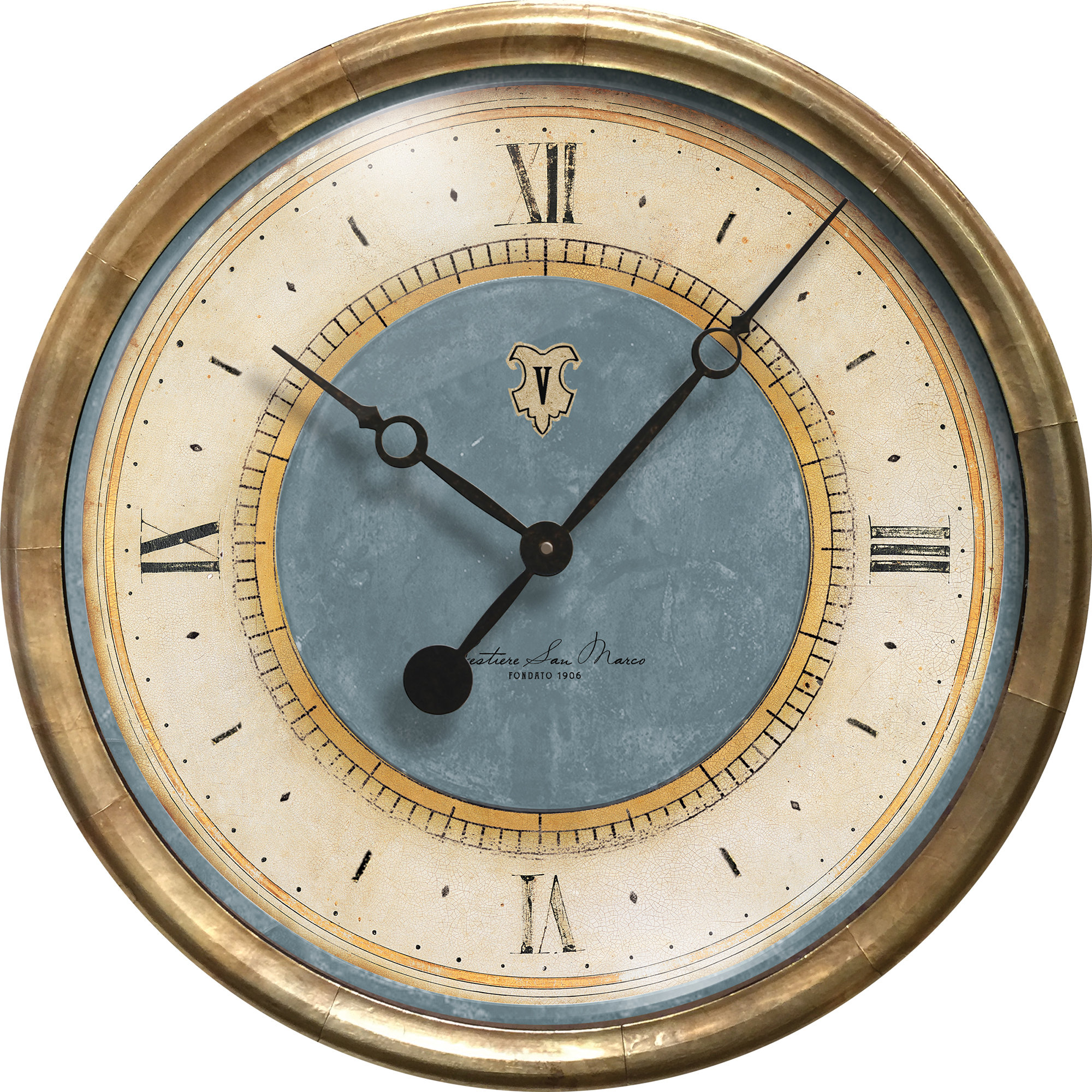 TRADEMARK TIME Metal Wall Clock | Wayfair