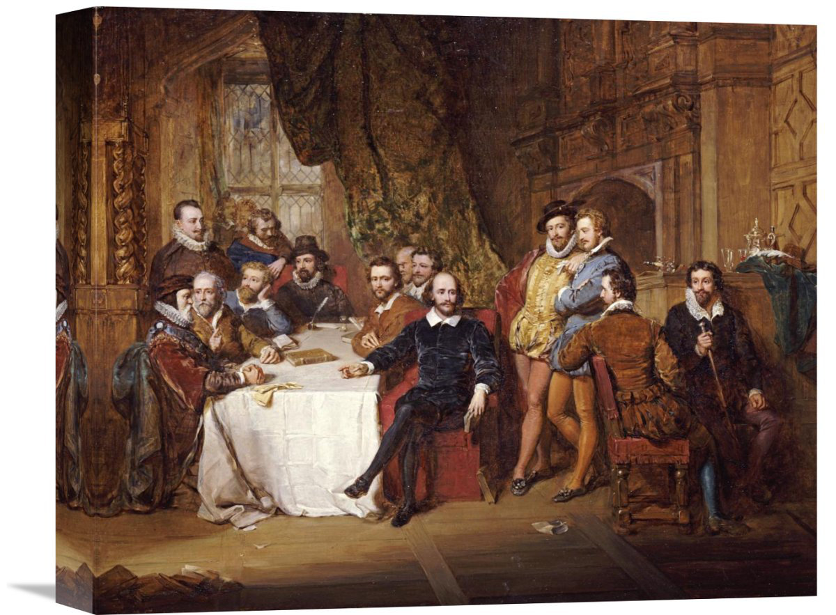 Global Gallery Shakespeare And His Friends At The Mermaid Tavern by ...