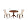 Charlton Home® Valhalla Solid Wood Dining Set | Wayfair