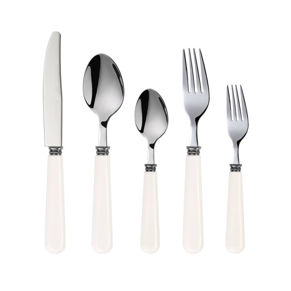 Longshore Tides Shaffer 20 Piece 18/10 Stainless Steel Flatware Set ...